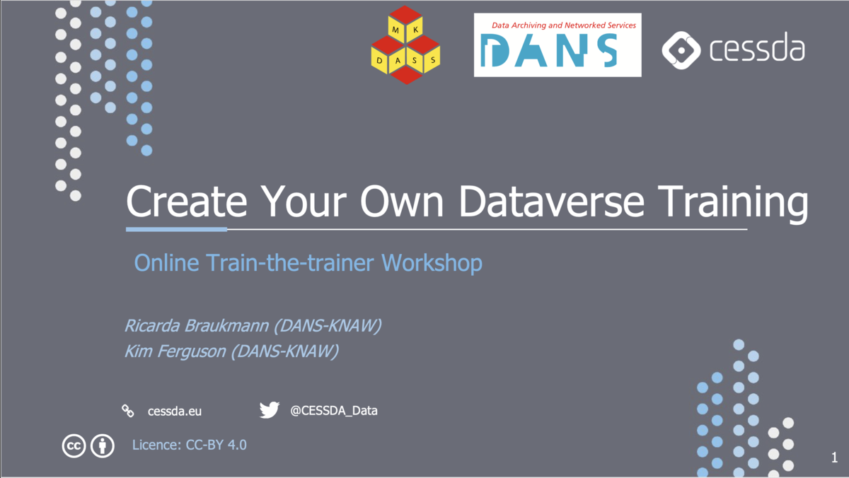 News - How to use Dataverse for data archiving and discovery